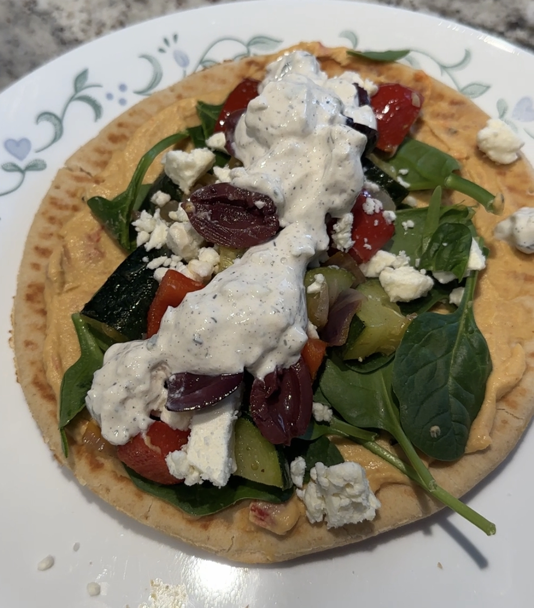 Mediterranean Pita Sandwiches